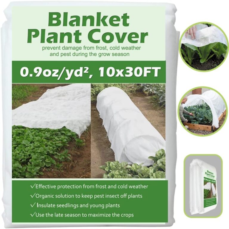 Valibe Plant Covers Freeze Protection 10 ft x 30 ft Floating Row Cover ...